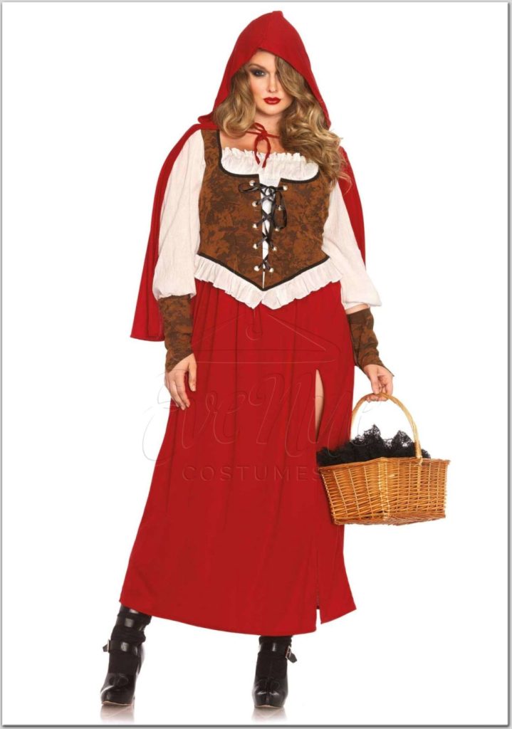 "KLASSZIKUS" PIROSKA NŐI JELMEZ - XL MÉRET